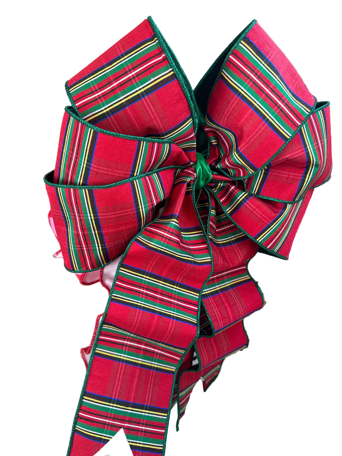 Large 3 Loop Bow-Holiday Plaid – The Pines Gift + Home + Art